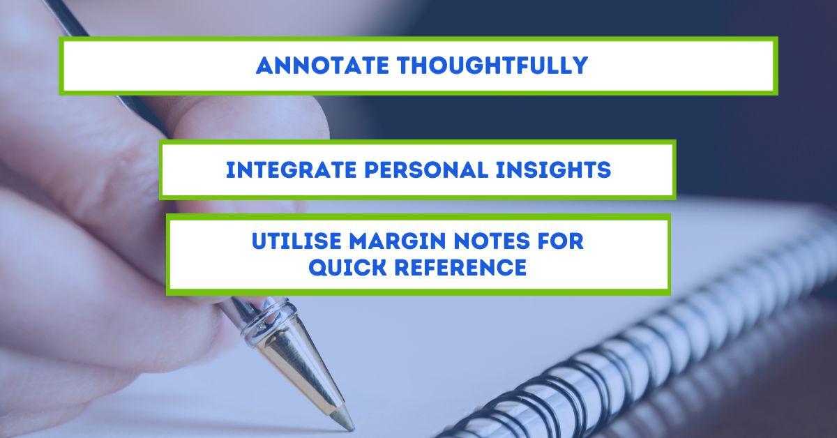 Tips for Annotating and Note-Taking