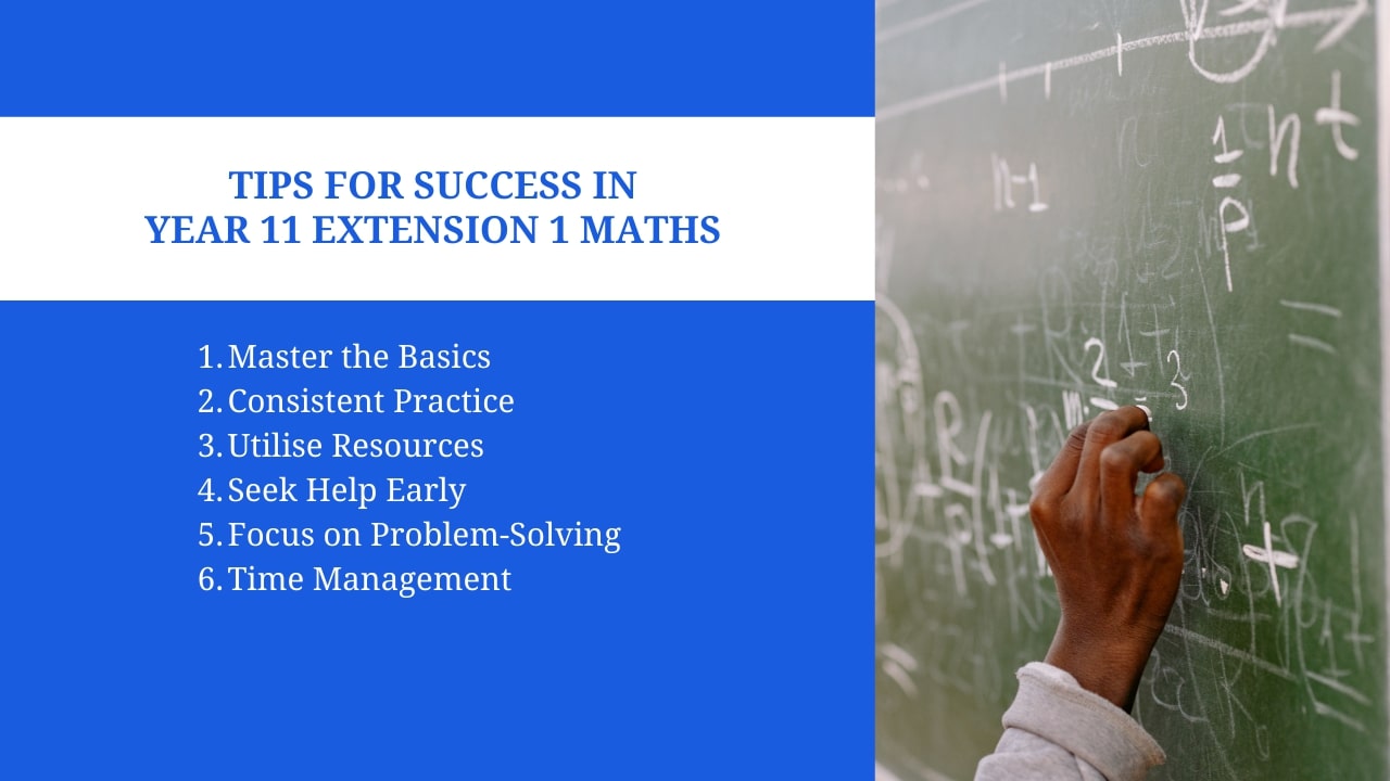 Year 11 Extension 1 Maths Syllabus 2025